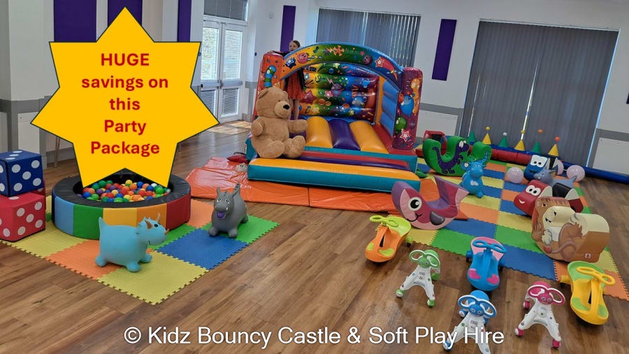 Bouncy Castle & Soft Play Hire, Themed Children's Party Packages